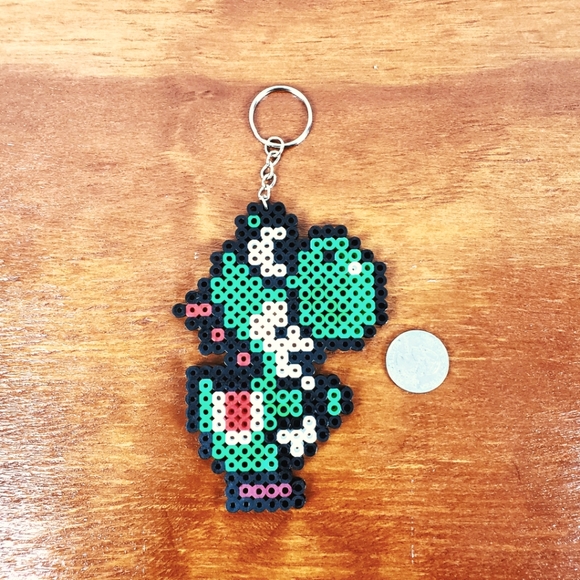 Perler | Wall Decor | Yosi Perler Bead Sprite Keychain | Poshmark